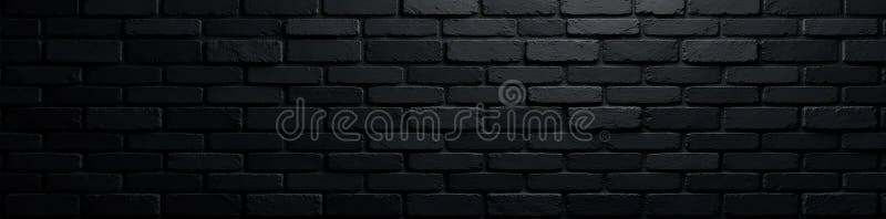 Uniform Black Brick Pattern Subtle Shadows Clean Minimal Aesthetic ...