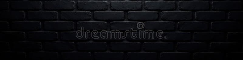 Uniform Black Brick Pattern Subtle Shadows Clean Minimal Aesthetic ...