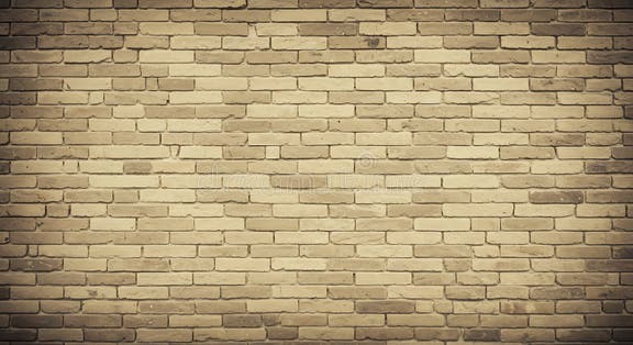 Uniform Brick Wall Composed of Horizontal Rows of Small, Evenly-sized ...