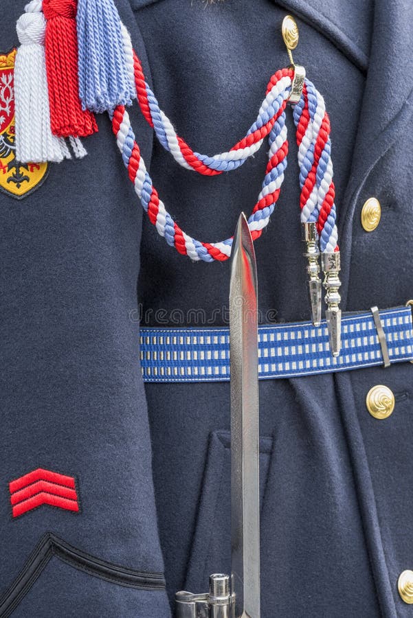 Uniform Fragment of the Castle Guard Stock Image - Image of accessories ...
