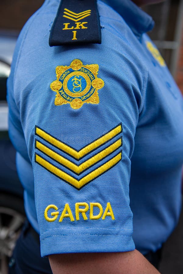 Uniform of the Garda, Limerick, Ireland, 20, August, 2022 Editorial ...