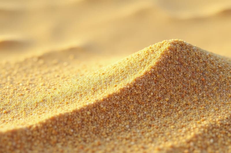 Uniform, Grainy Sand Surface; Minimal Variation in Tone , Smooth ...