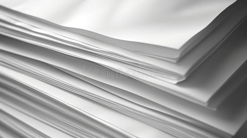 Uniform Photocopy Paper Texture Stock Illustration - Illustration of ...