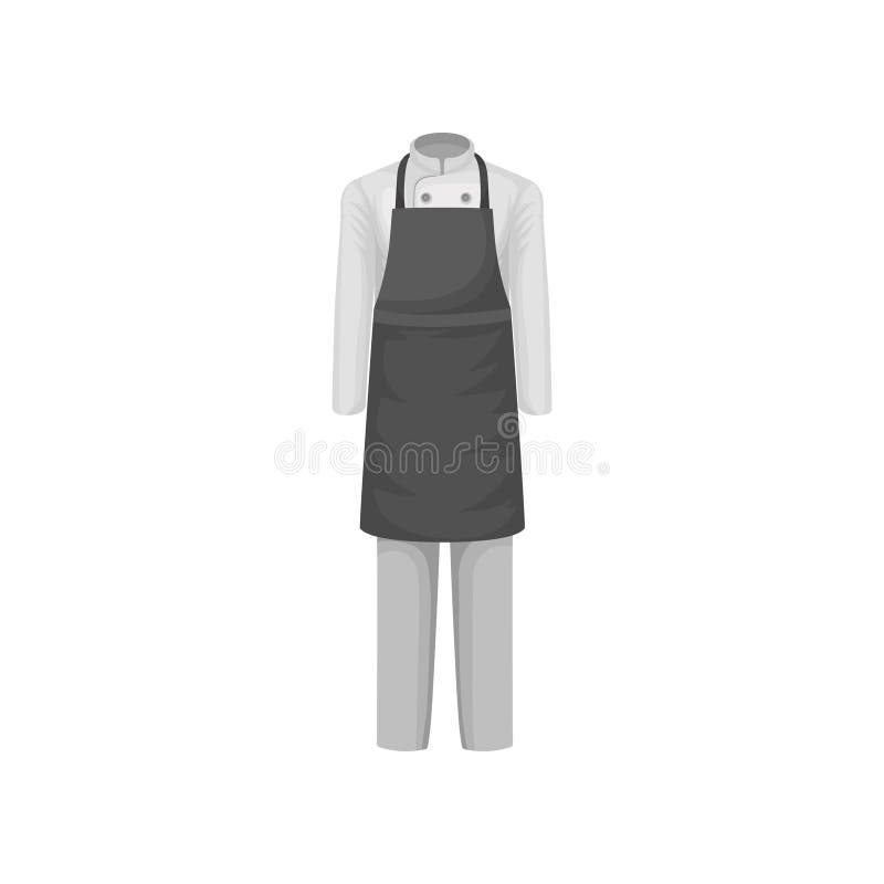 Chef Jacket Isolated Clothes Stock Illustrations – 202 Chef Jacket ...
