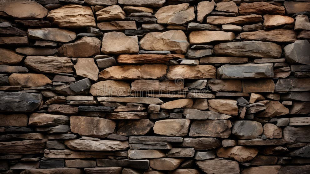 Uniform rock wall texture stock illustration. Illustration of uniform ...