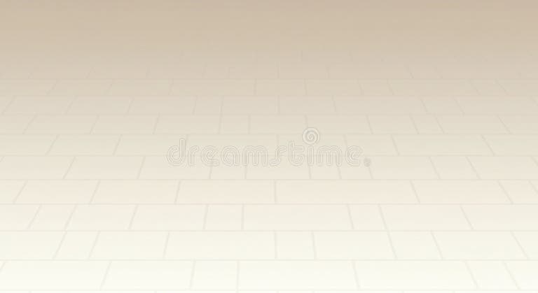 Uniform Tile Flooring with a Soft Gradient Lighting Effect. the Tiles ...