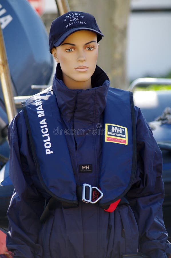 Uniforme Marítimo Da Polícia Foto Editorial - Imagem de oceano ...