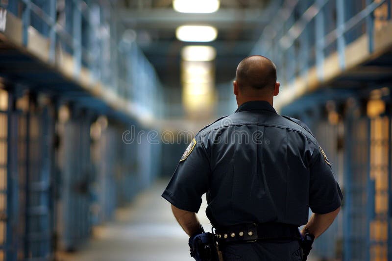A Uniformed Correctional Officer Who Patrols or Interacts with Inmates ...