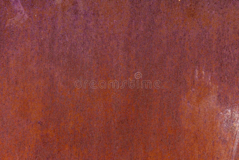 Uniformly Textured Dark Brown Rust Stock Image - Image of industrial ...