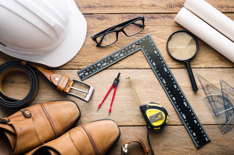 Uniforms and Equipment of the Engineers Working - Concept for Men ...