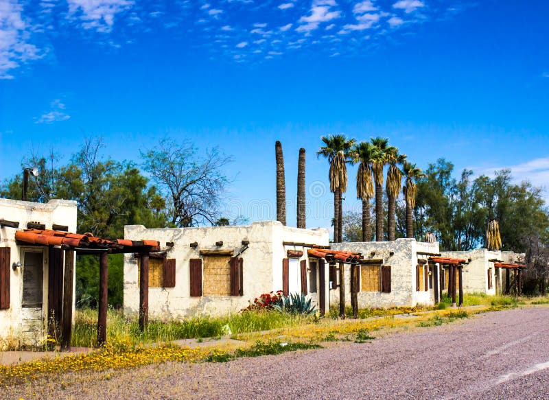 Uninhabitable Units with Boarded Up Windows Stock Image - Image of ...