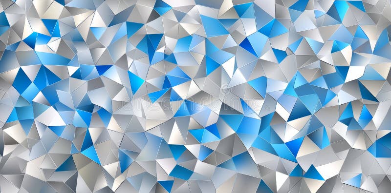 Uninterrupted, Repeating Triangles with Subtle Shading and Sharp Lines ...