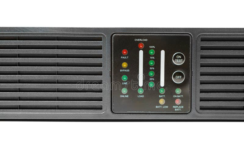 Uninterruptible Power Supply (ups) Controller Stock Photo - Image of ...