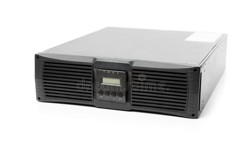 Uninterruptible Power Supply (ups) Controller Stock Image - Image of ...