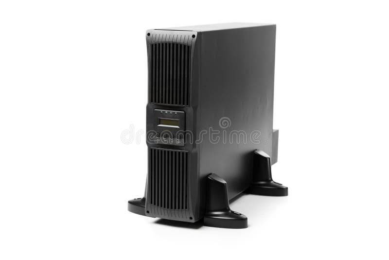Uninterruptible Power Supply (ups) Controller Stock Photo - Image of ...