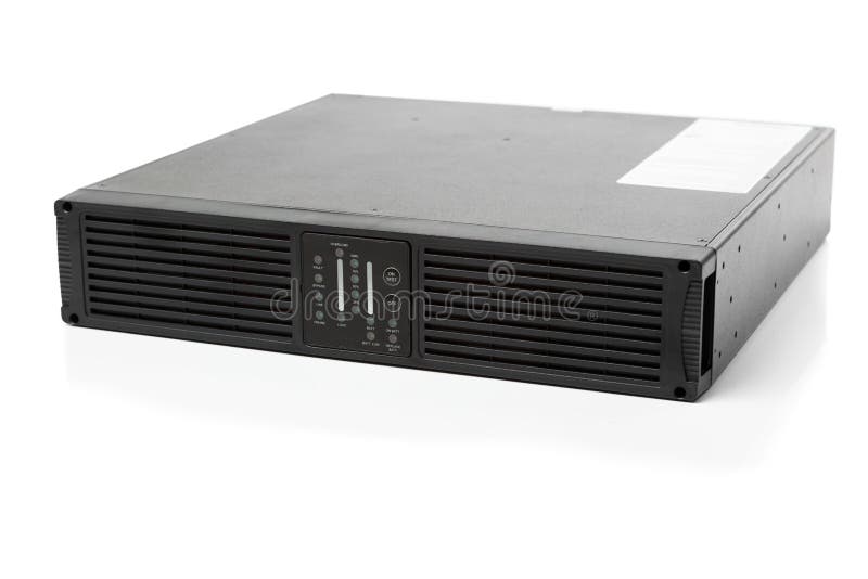 Uninterruptible Power Supply (ups) Controller Stock Image - Image of ...