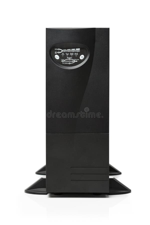 Uninterruptible Power Supply (ups) with Reserve Battery Stock Image ...