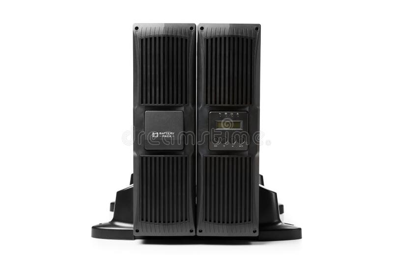 Uninterruptible Power Supply (ups) with Reserve Battery Stock Image ...