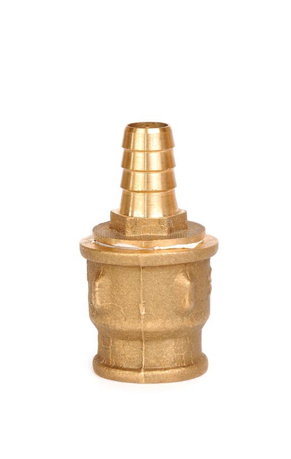 Union with an Adapter for a Water Pipe or the Pump Stock Photo - Image ...