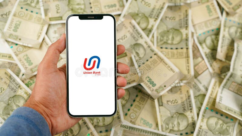Union Bank of India or UBI on Mobile Phone Screen Editorial Photo ...