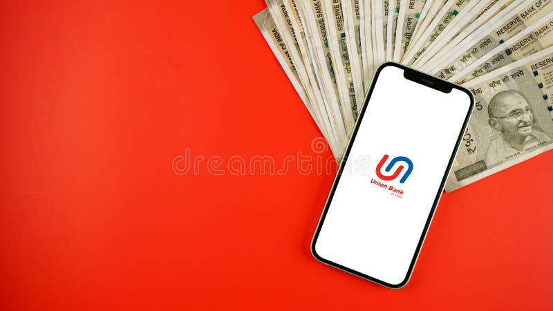 Union Bank of India or UBI on Mobile Phone Screen Editorial Photography ...