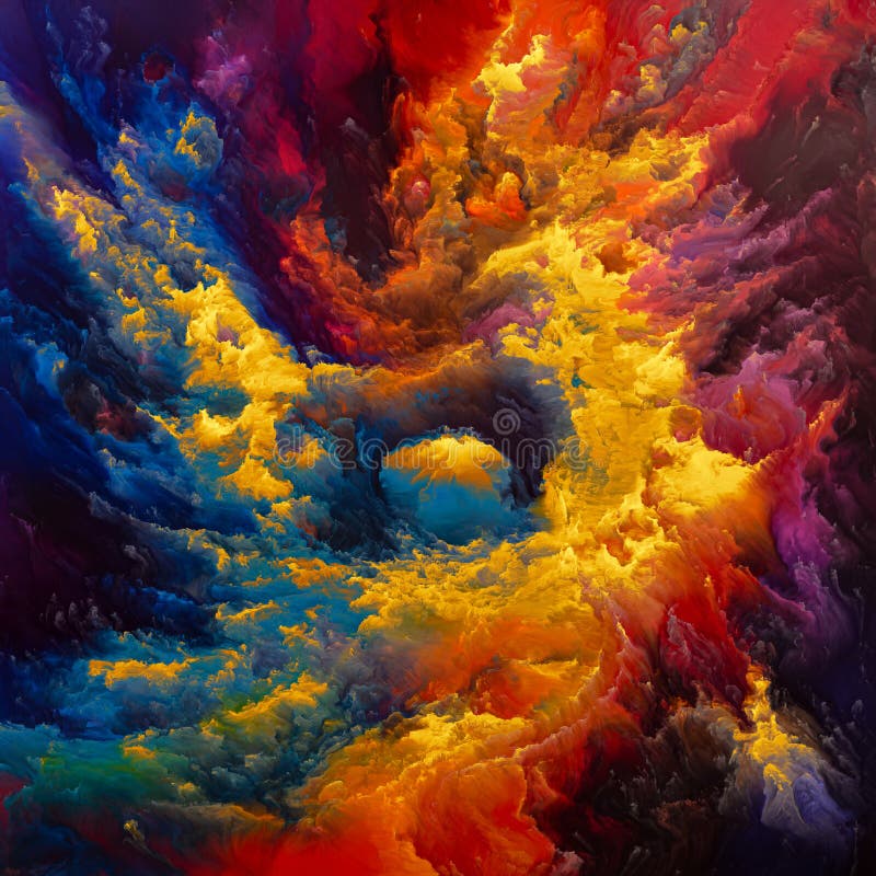 Union of Colored Textures stock illustration. Illustration of tactile ...