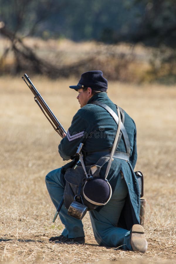Union Infantry editorial image. Image of reenactment - 65029585