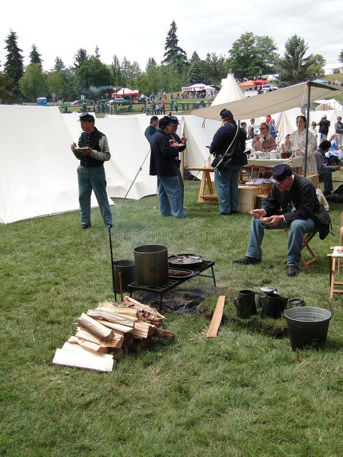 Union infantry line firing editorial photo. Image of history - 9925641