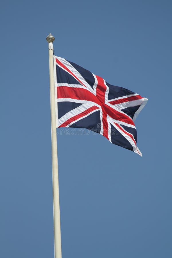 Union Jack stock image. Image of waving, white, jack - 26129357
