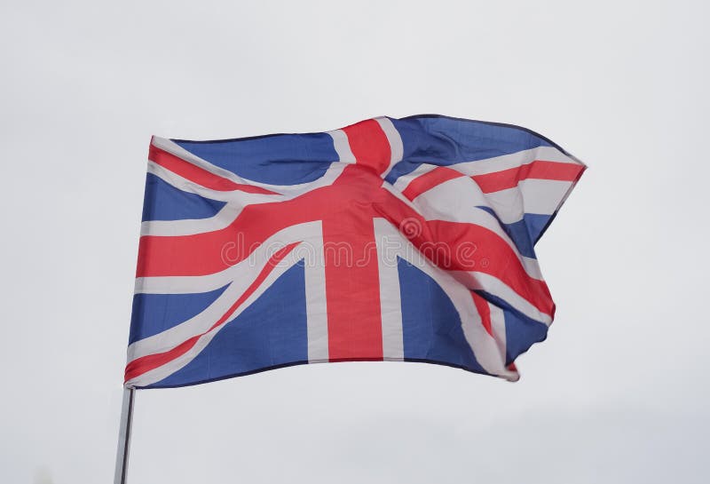 Union Jack Flag of the United Kingdom Stock Photo - Image of great ...