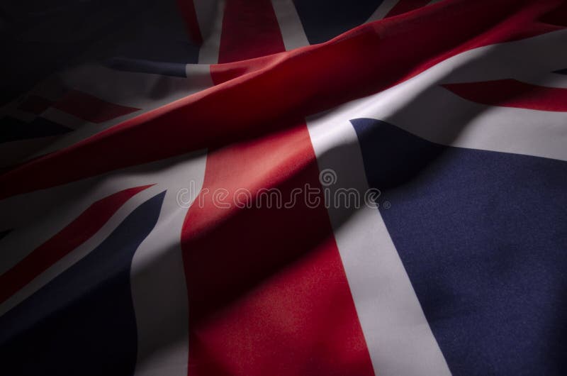 Union Jack in Shadows stock photo. Image of colors, scottish - 127948860