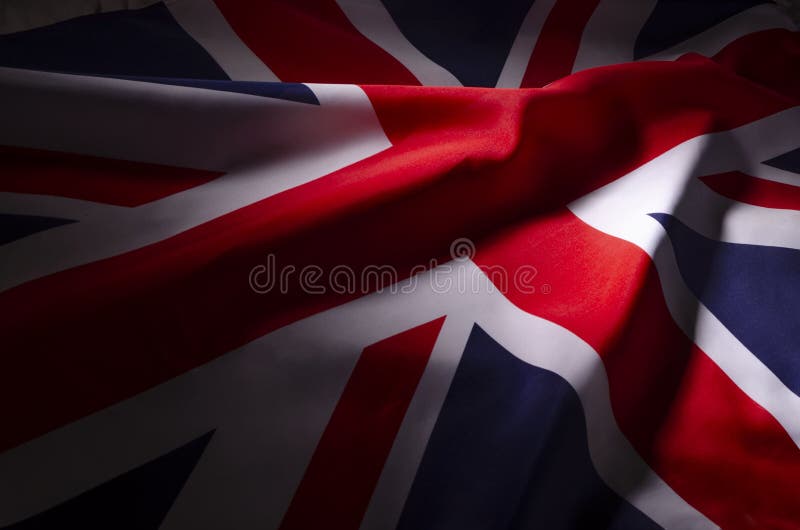 Union Jack in Shadows stock photo. Image of ensignia - 127948866