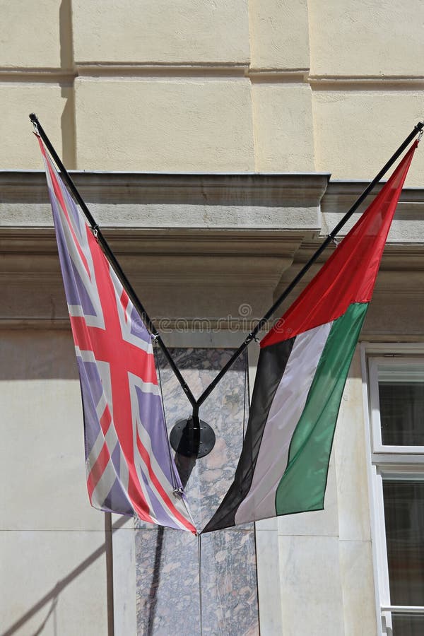 Union Jack and UAE stock photo. Image of unity, emirates - 134282938