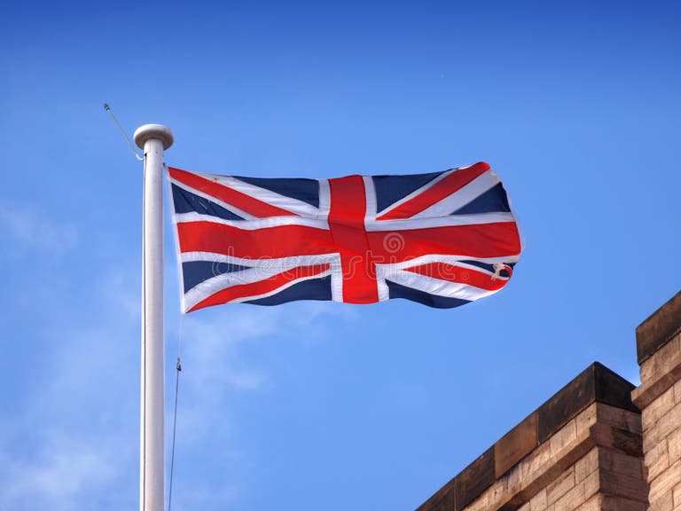Union Jack (Union Flag) of Great Britain Stock Photo - Image of britain ...