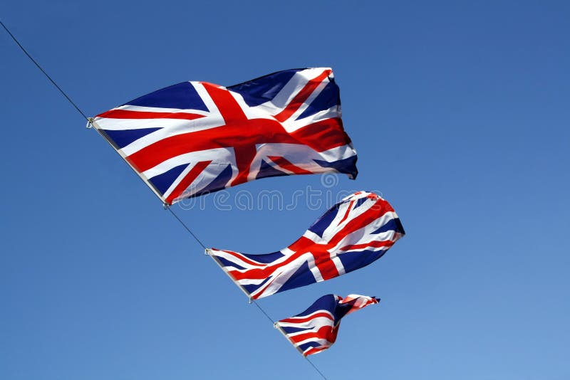Union jacks stock photo. Image of represent, ensign, identification ...