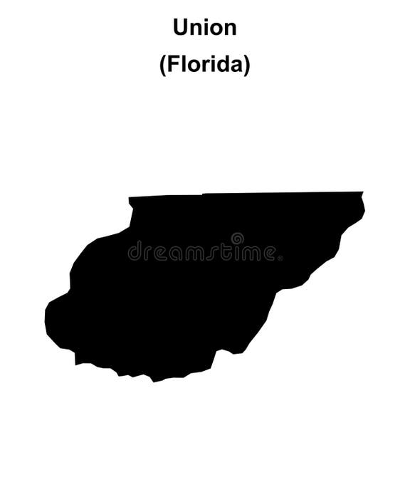 Union outline map stock vector. Illustration of territory - 357890213