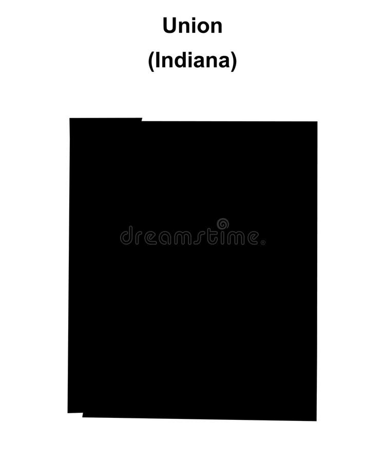 Union outline map stock vector. Illustration of isolated - 361547152