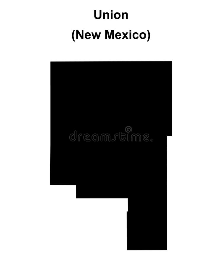 Union outline map stock vector. Illustration of empty - 361727579