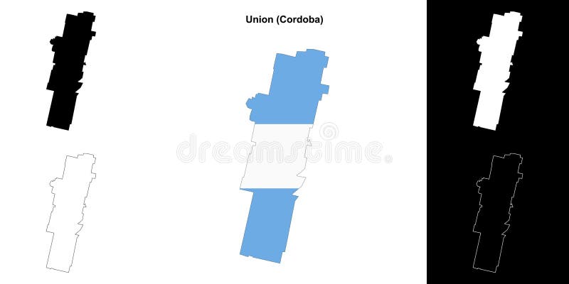 Union outline map stock vector. Illustration of design - 335176591