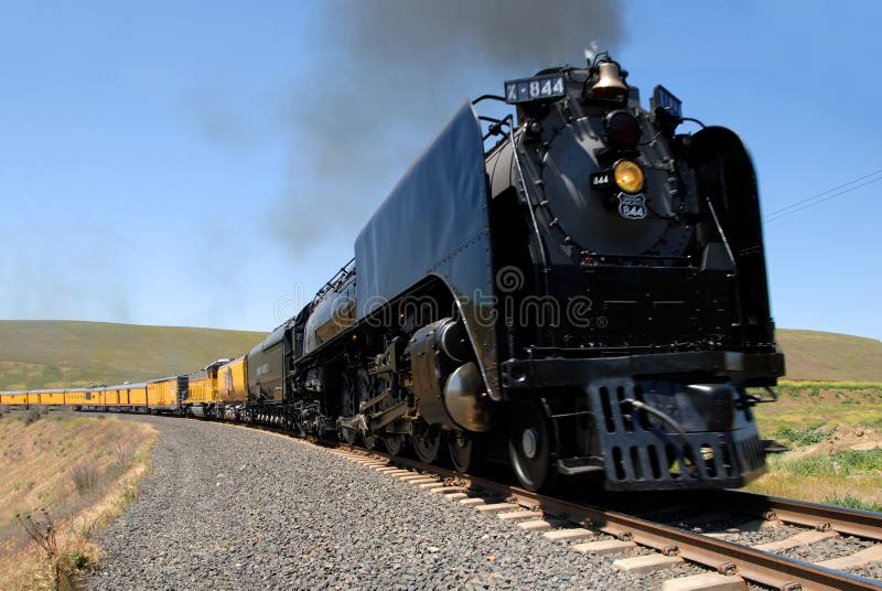 Union Pacific 844, Live Steam Engine Editorial Photo - Image: 9451141