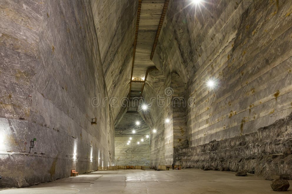 Union Salt Mine stock photo. Image of hall, center, construction - 24697968