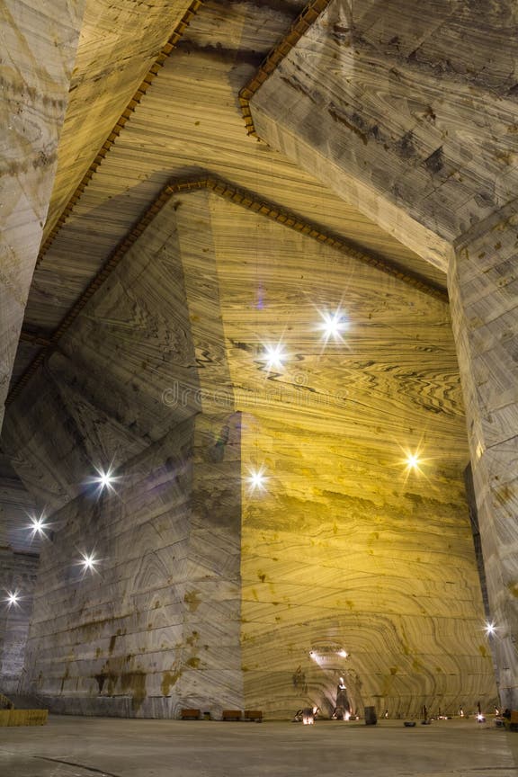 Union Salt Mine stock image. Image of industry, interior - 24698003