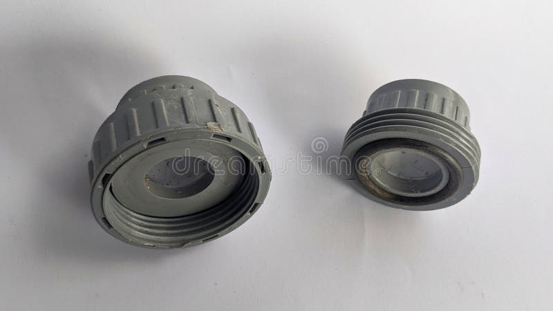 Union Socket PVC Fitting, Likely Used for Connecting Pipes Together ...