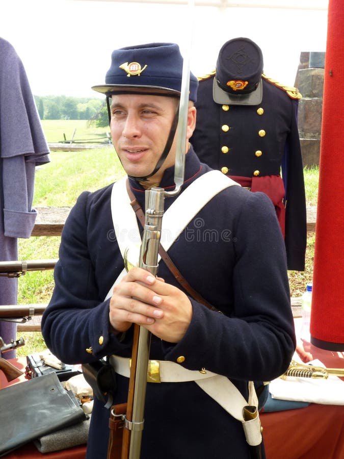 Union Soldier editorial stock photo. Image of uniform - 15218583