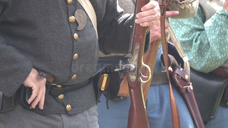 Union Soldiers Loading Weapons (Archive Footage Version) Stock Video ...