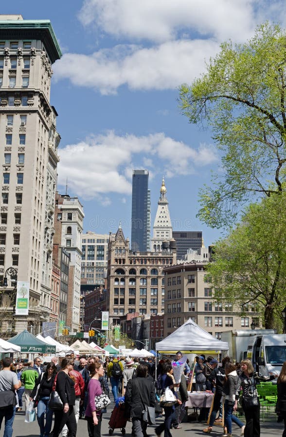 Union Square editorial photo. Image of tourism, manhattan - 24661756
