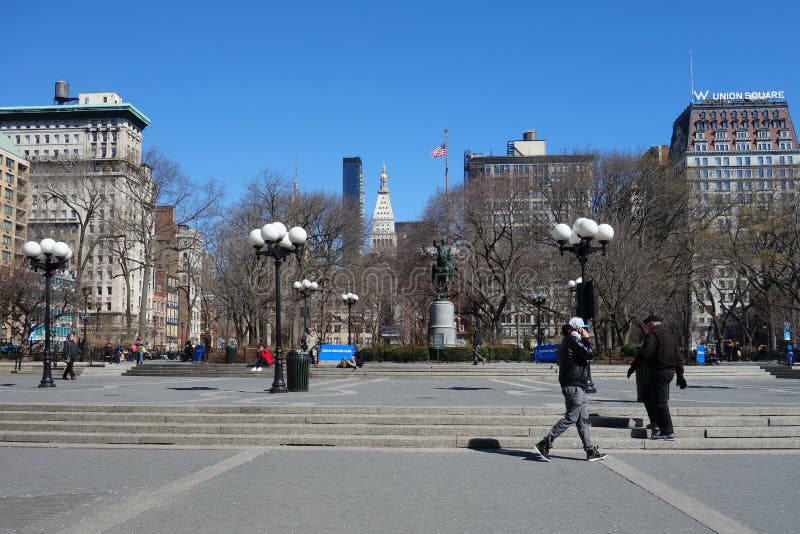 Union Square in New York City Editorial Stock Photo - Image of york ...