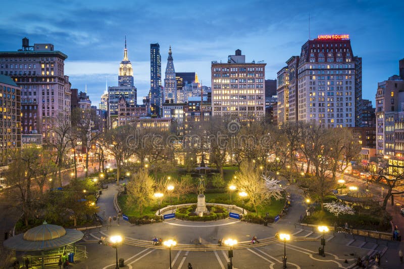 Union Square NYC stock photo. Image of square, landmark - 38023418
