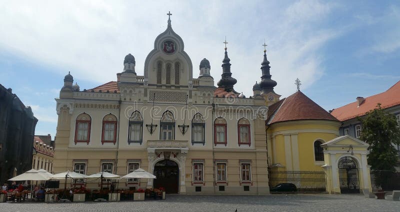 Union Square Unirii Square is the Main Square of Timisoara, Romania ...