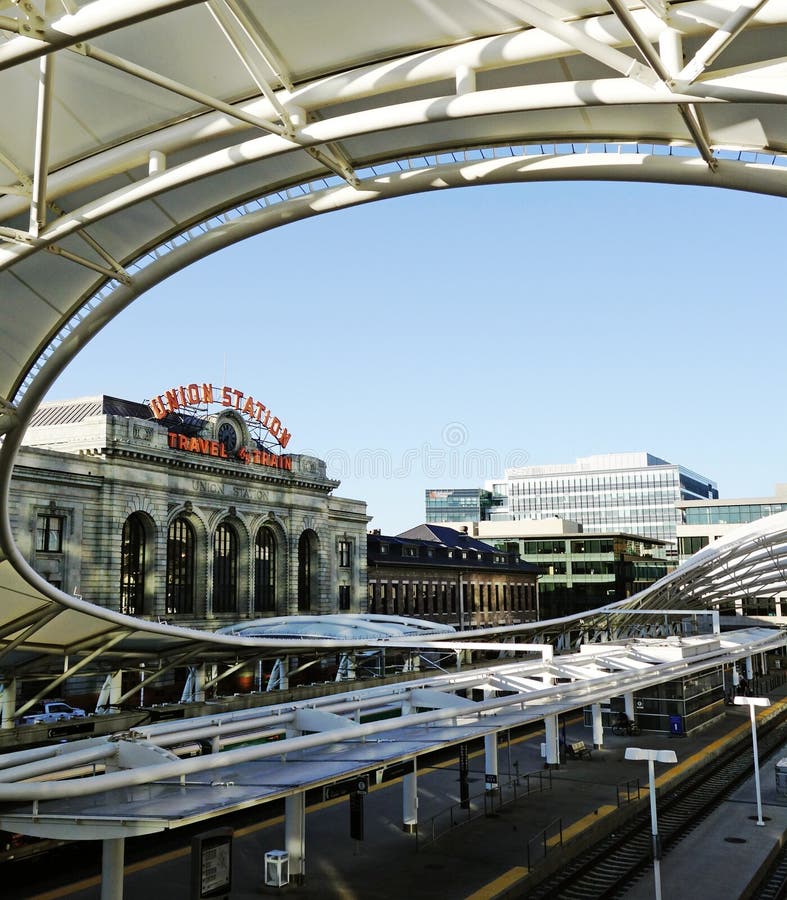 Union Station in Downtown Denver, the Main Transit Hub for the City ...